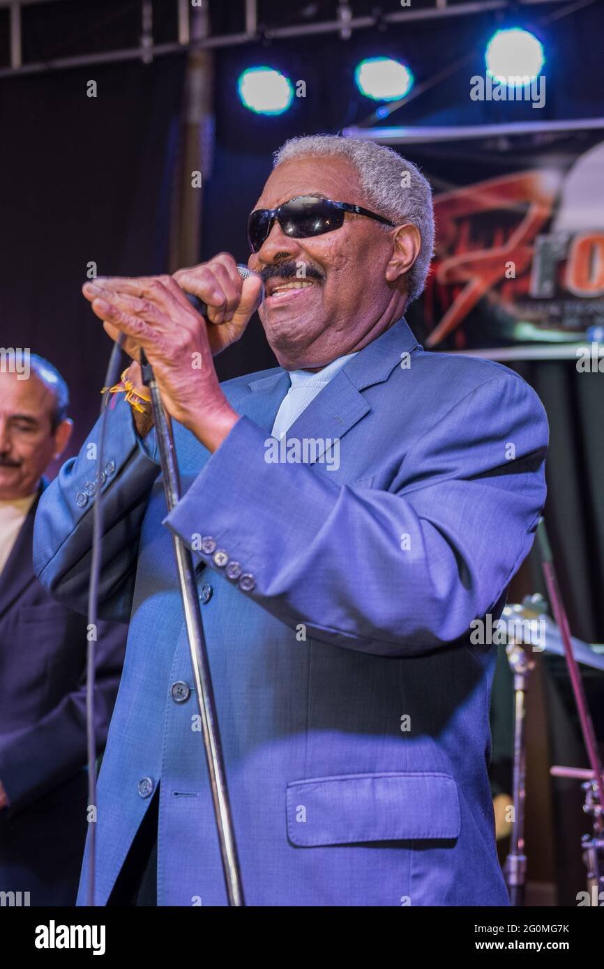 El Gran Combo de Puerto Rico en Toronto, Canada-March 29, 2014. Rafael ...