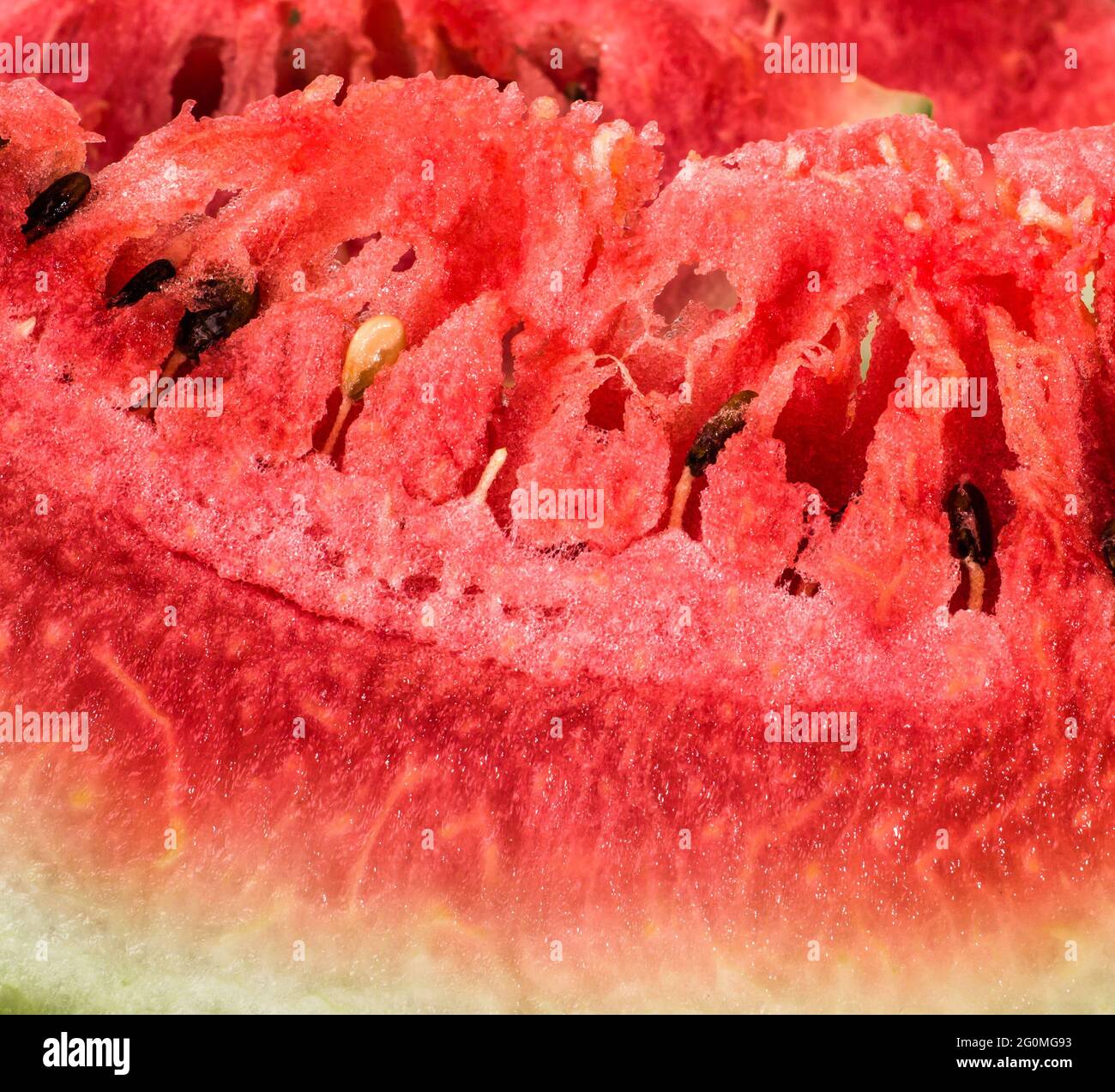 Red texture of watermelon, macro detailed, close-up useful as ...