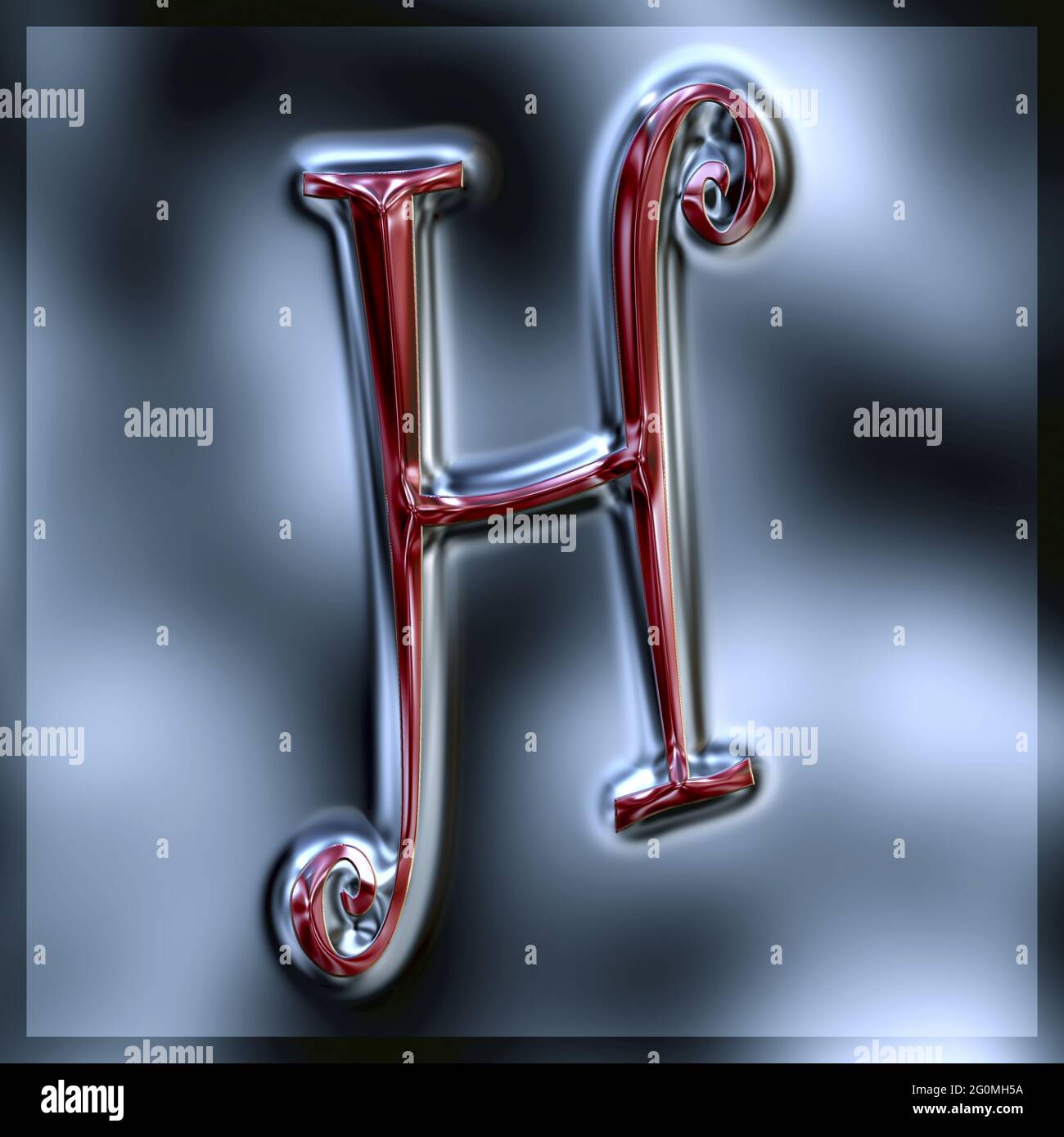 Character h hi-res stock photography and images - Alamy