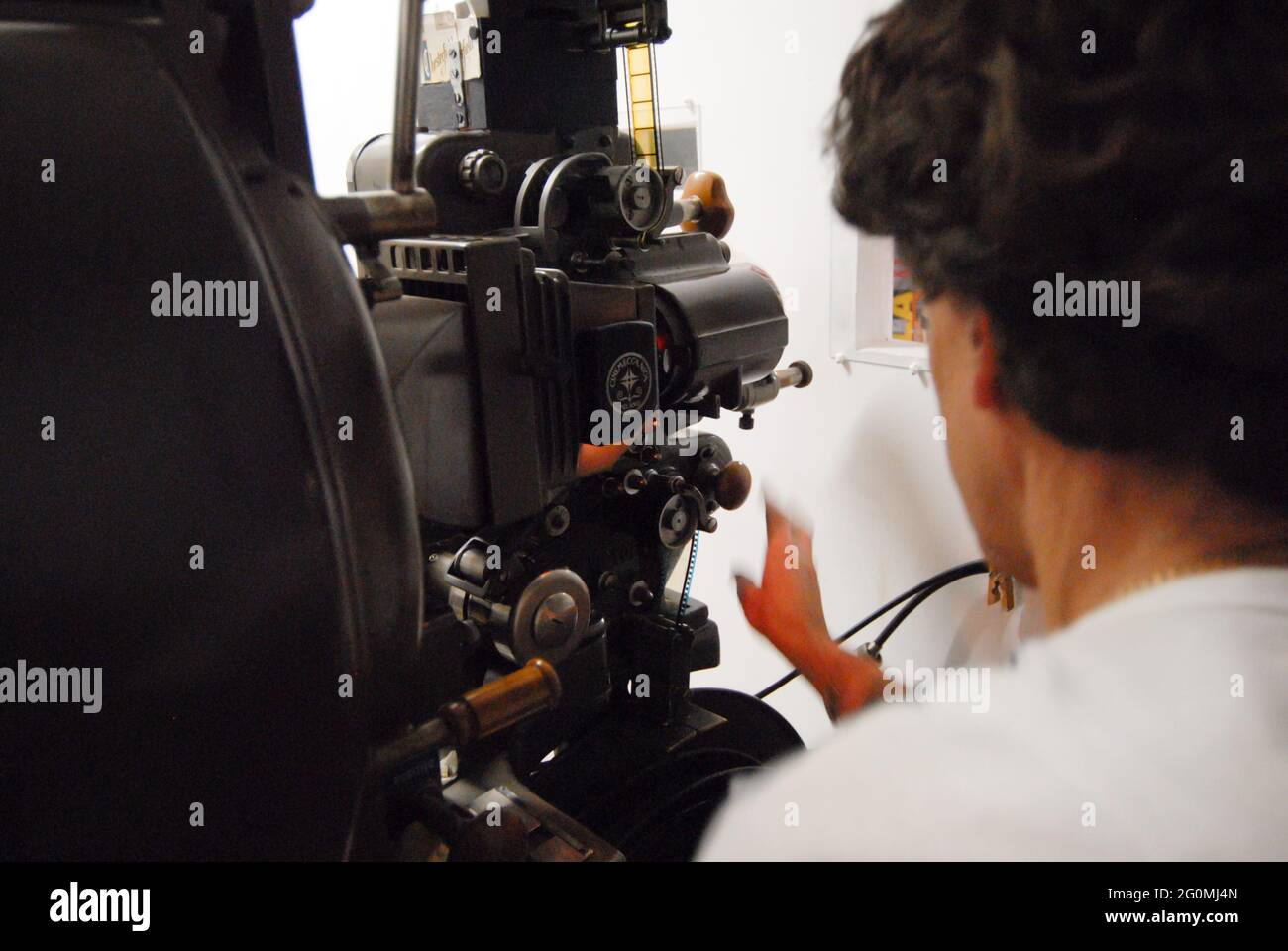 70mm film projector hi-res stock photography and images - Alamy