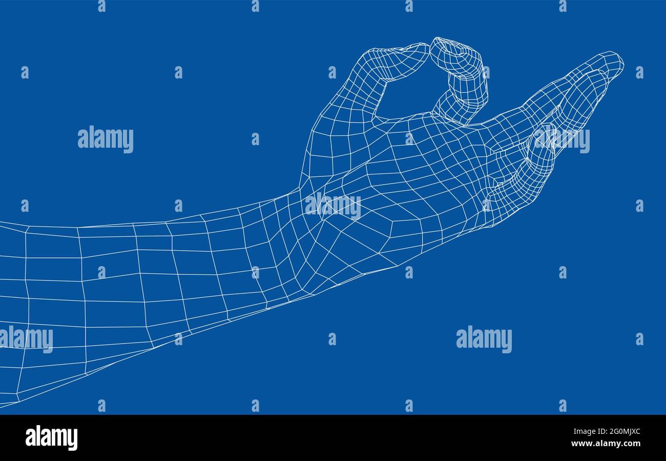 Hand OK sign. Vector Stock Vector Image & Art - Alamy