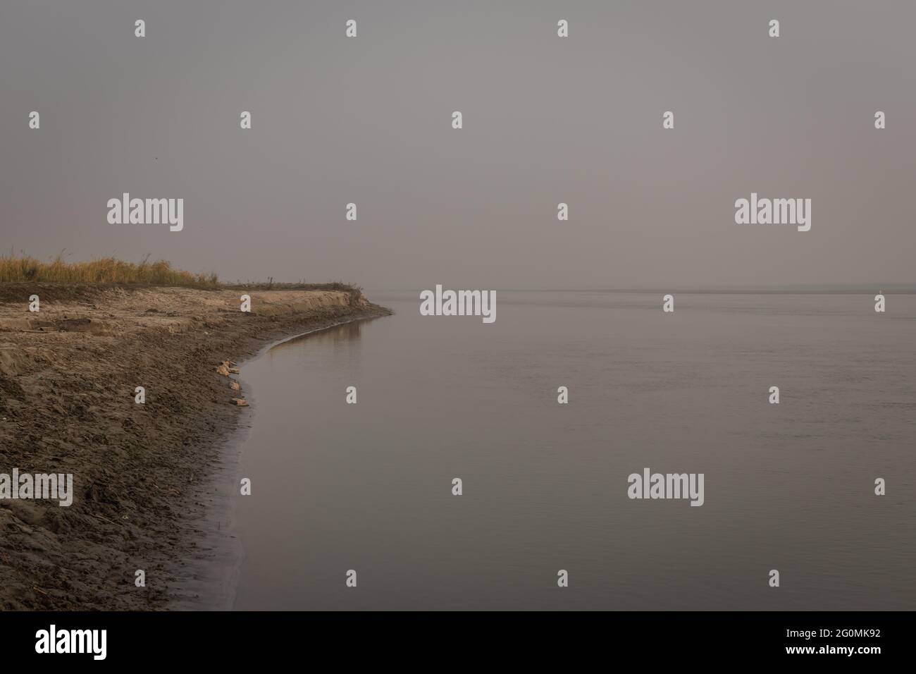 river edge showing soil erosion Stock Photo - Alamy
