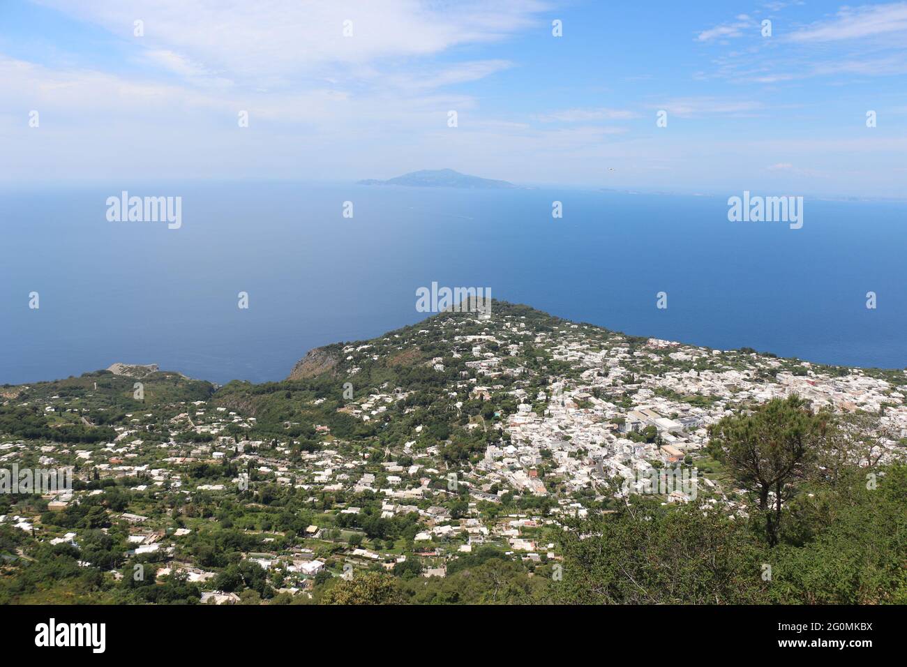 Capri (Italy): chairlift Monte Solaro and panoramic views. Capri ...
