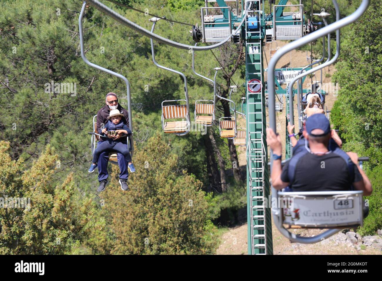 Seggiovia Monte Solaro High Resolution Stock Photography and Images - Alamy