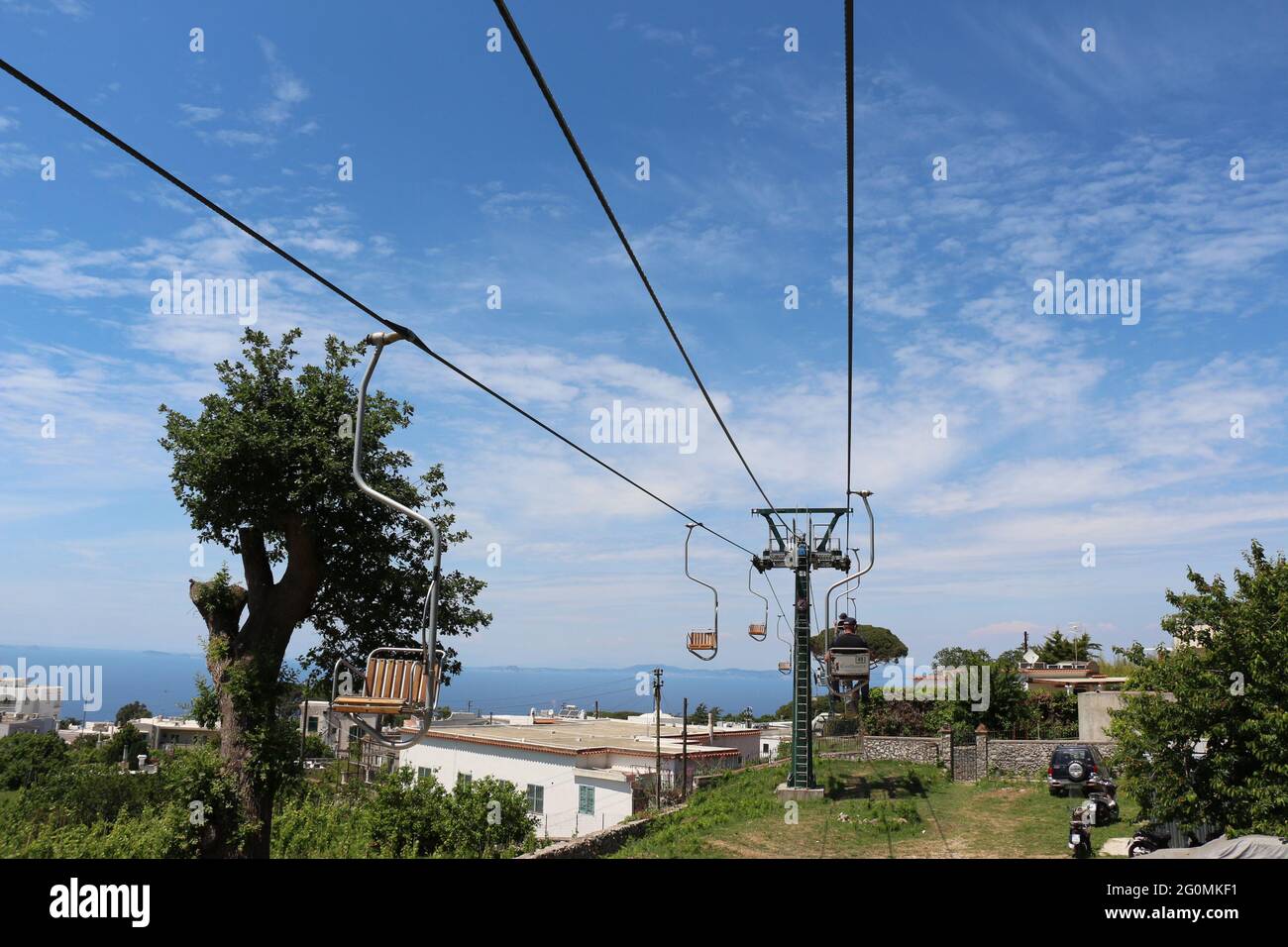 Seggiovia monte solaro hi-res stock photography and images - Alamy