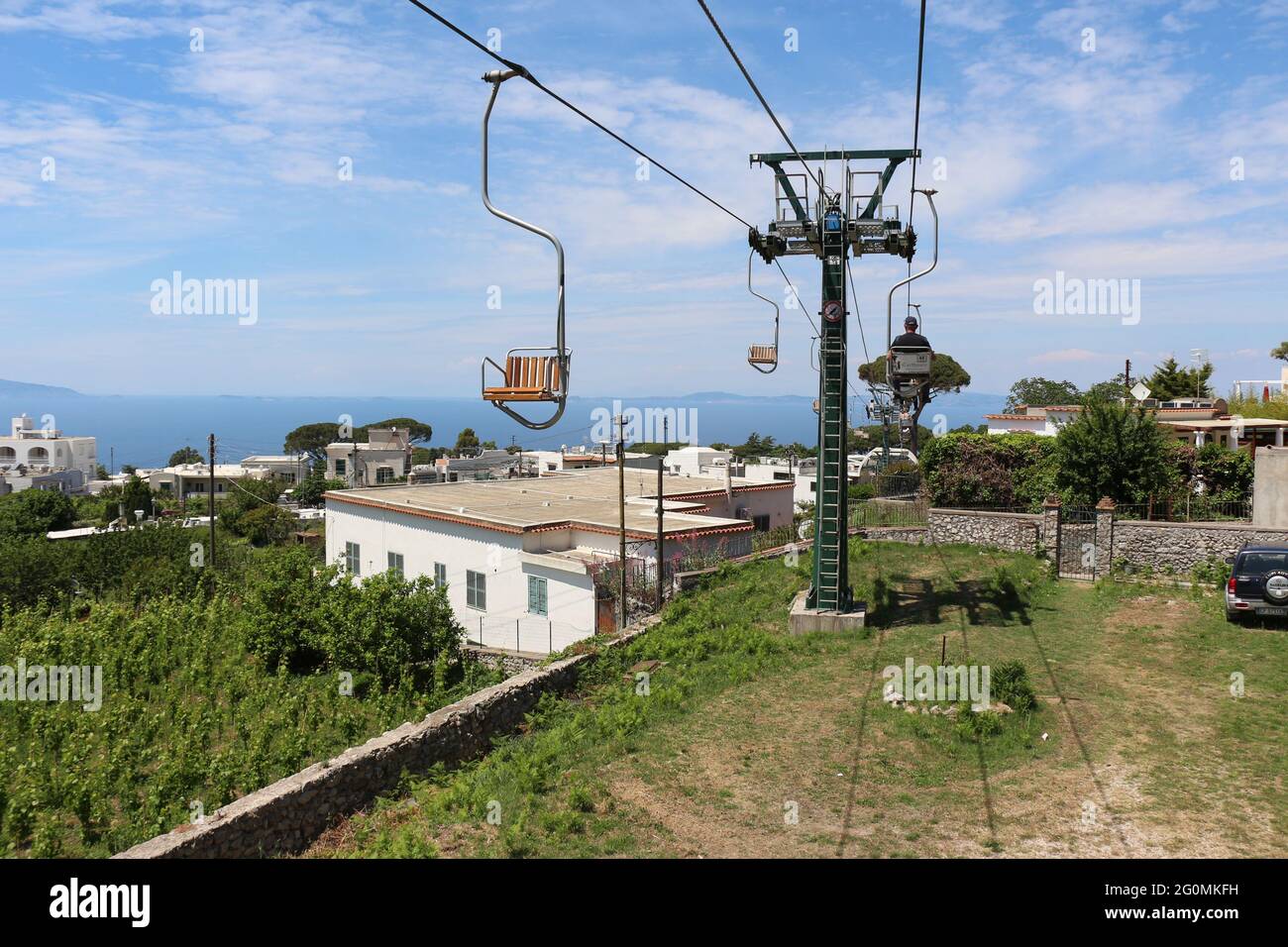Capri (Italy): chairlift Monte Solaro and panoramic views. Capri ...
