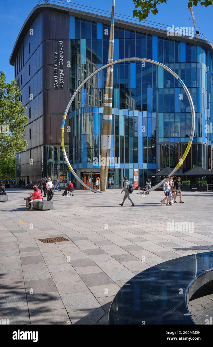 Cardiff central public library hi-res stock photography and images - Alamy