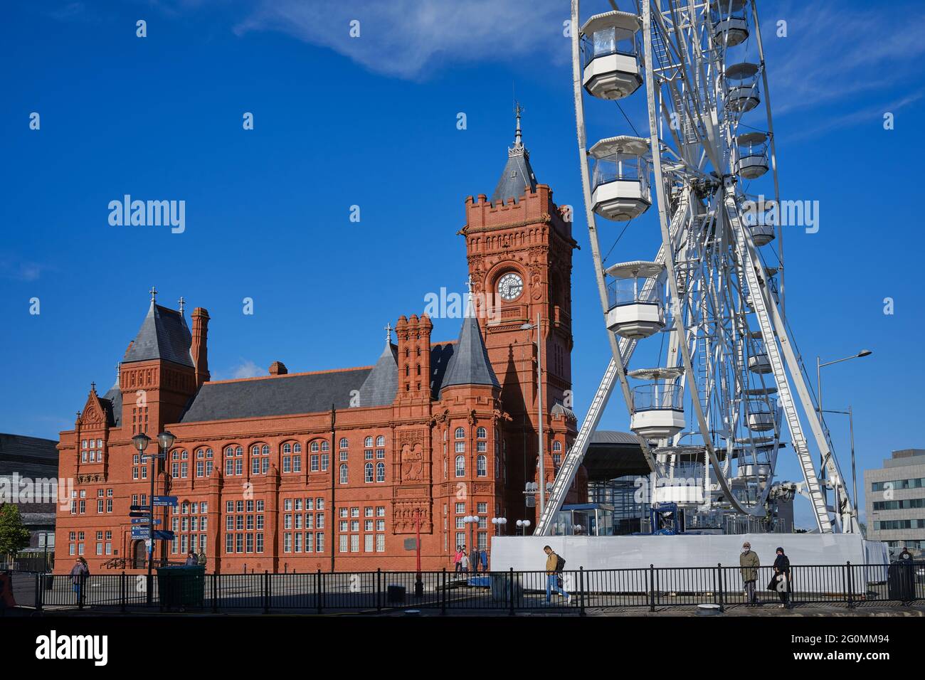 Pierhead mermaid quay in cardiff hi-res stock photography and images ...