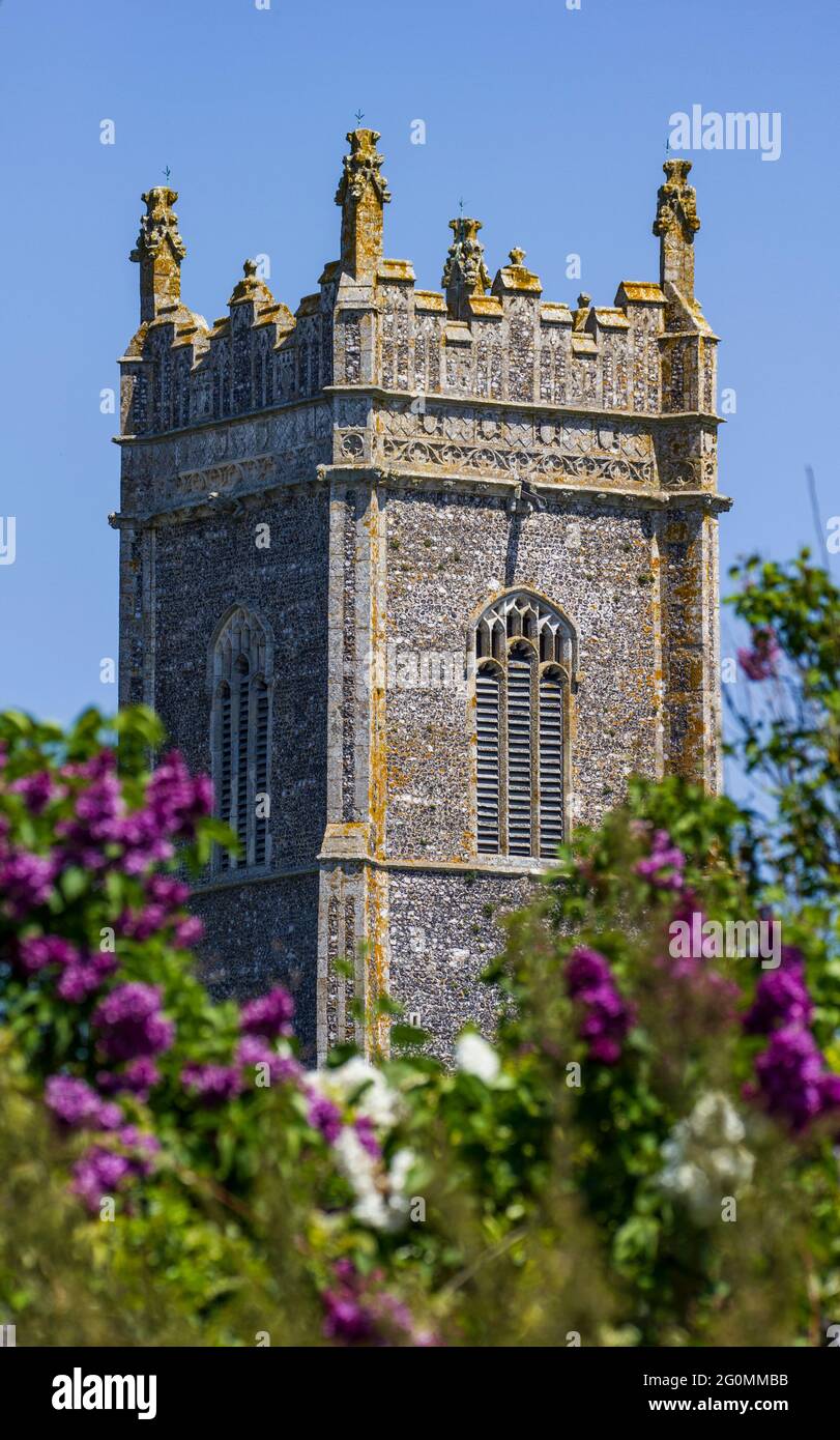 St Andrew's Church Walberswick Stock Photo - Alamy