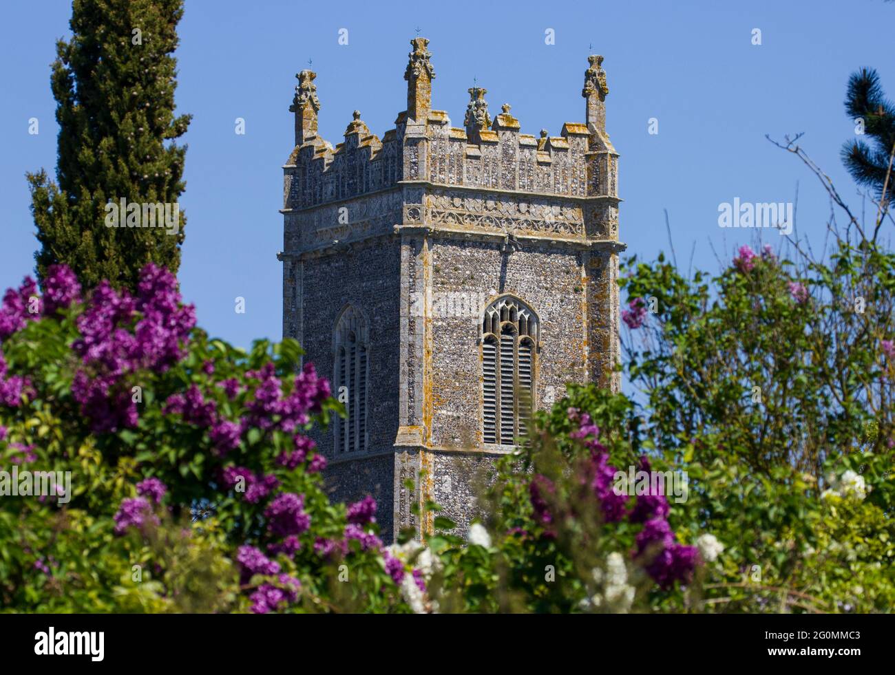 St Andrew's Church Walberswick Stock Photo - Alamy