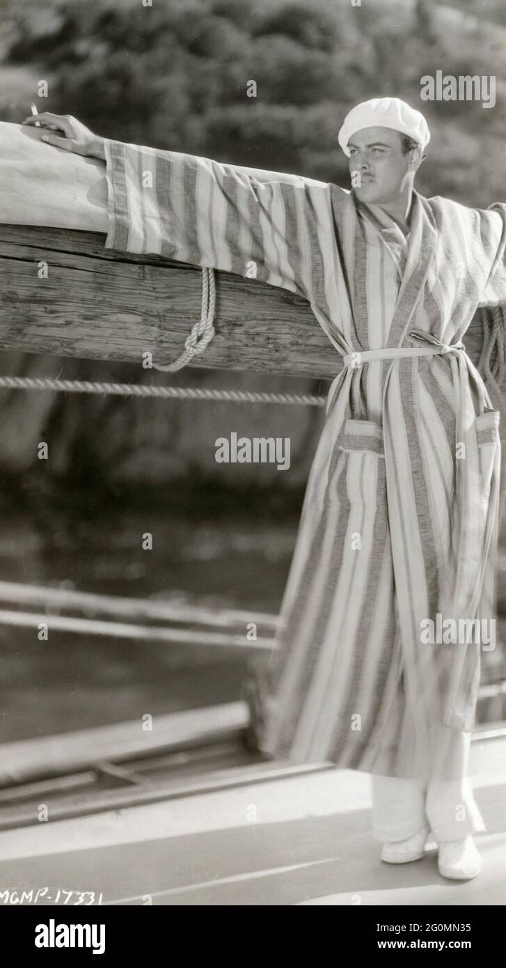 Nils Asther. 1897-1981. Swedish actor who was succeful in Hollywood an ...