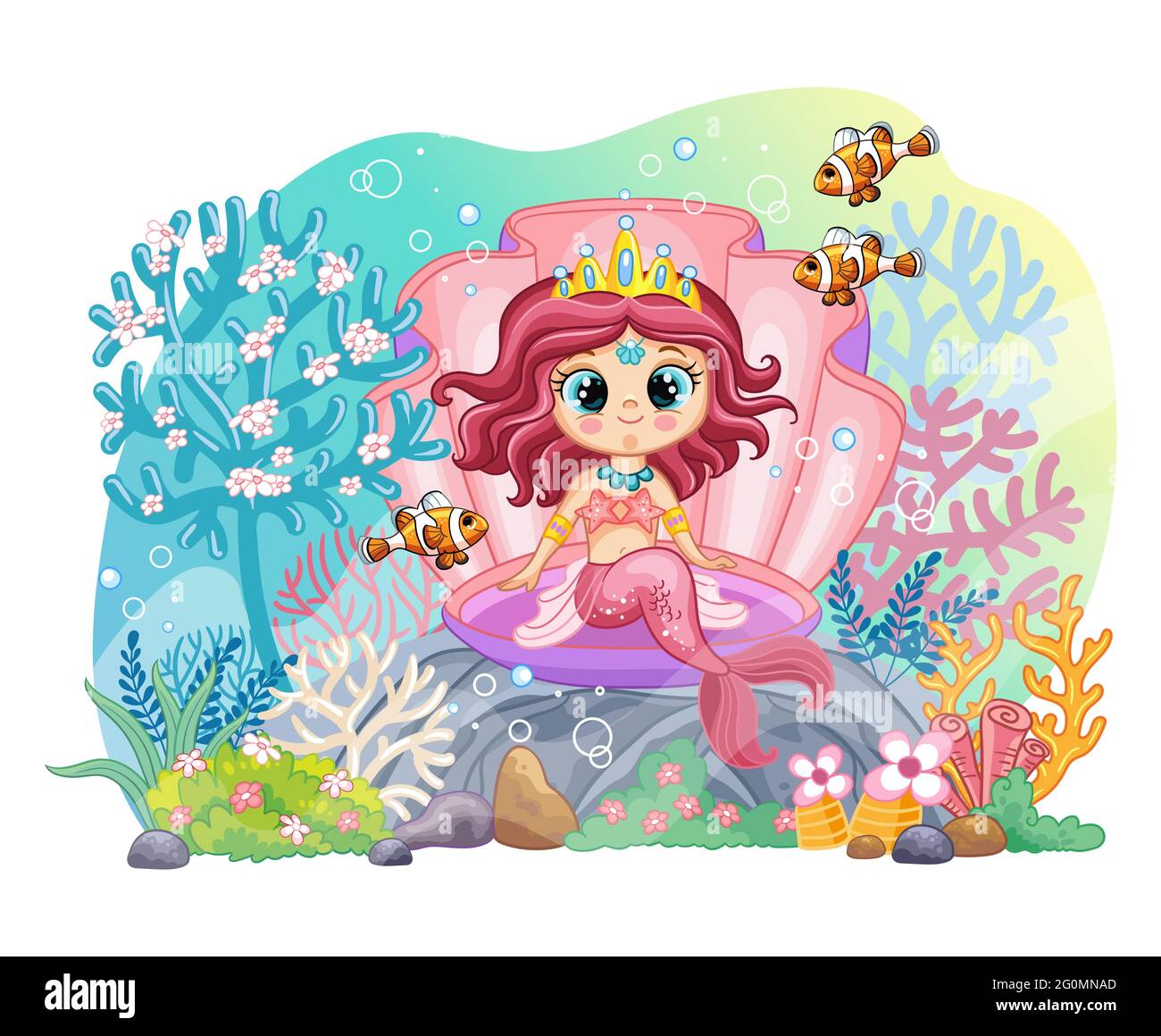 Coral_reef Stock Vector Images - Alamy
