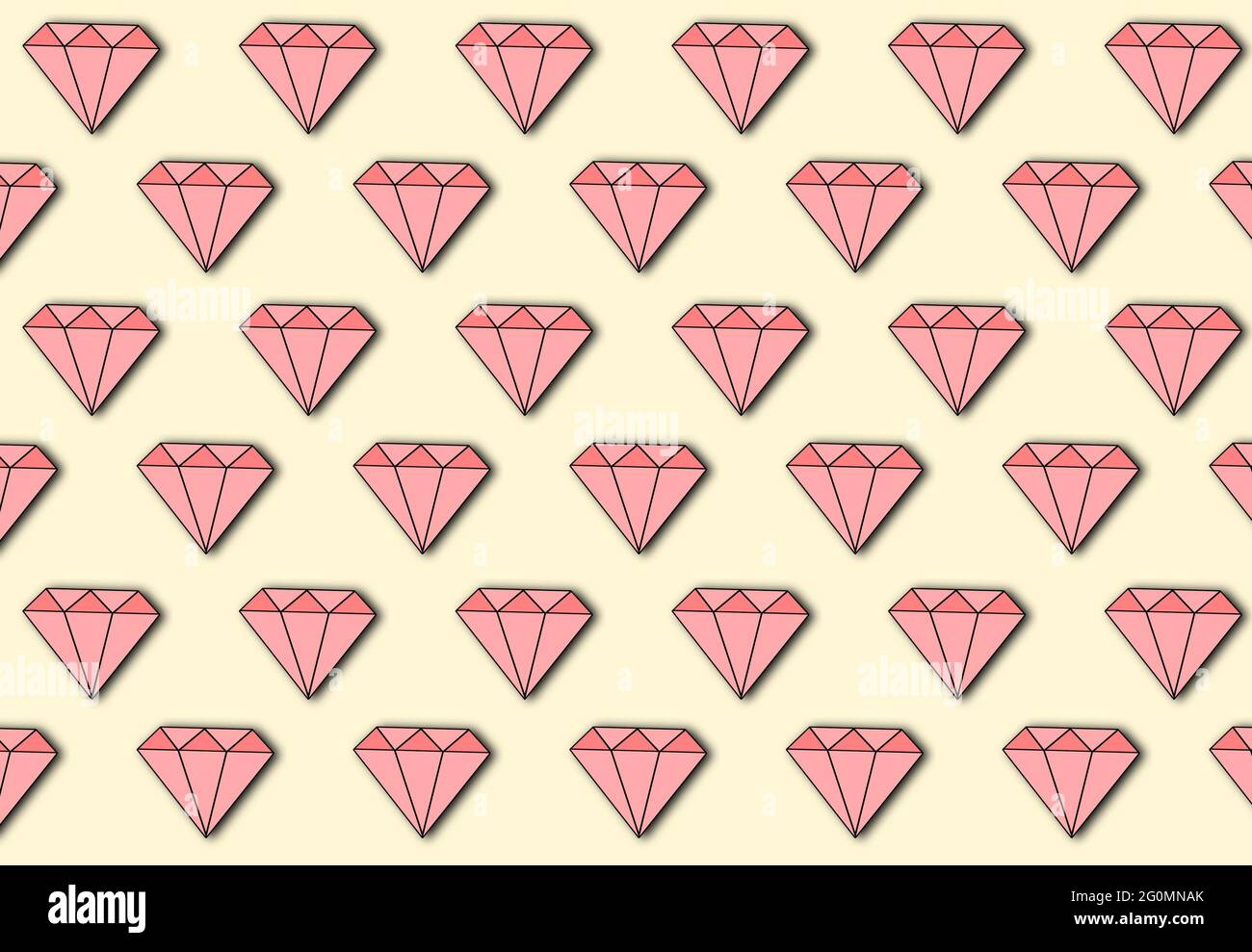 Flat diamond pattern hi-res stock photography and images - Alamy