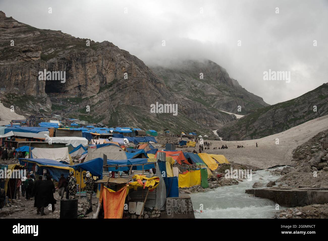 Entrance of Shri Amarnath Cave Temple one of the 51 Shakti Peethas ...