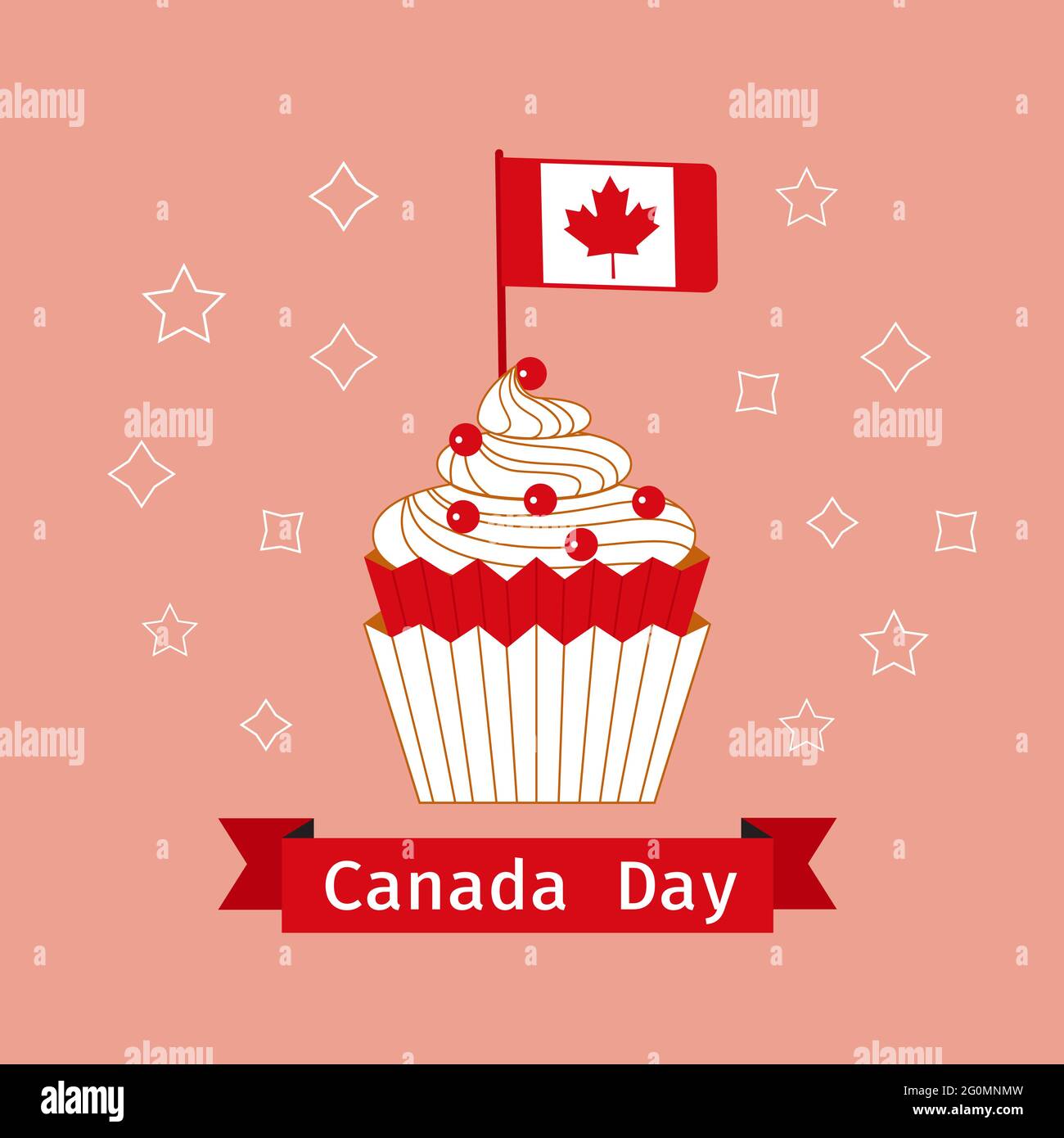 Festive cupcake celebration Stock Vector Images - Alamy