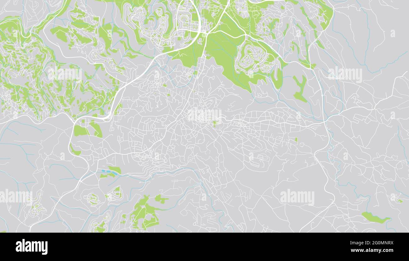 Ancient Bethlehem City Map