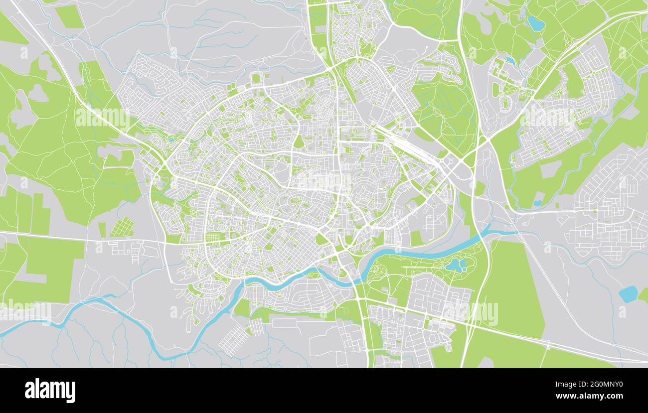 Urban vector city map of Be'er Sheva, Israel, middle east Stock Vector ...