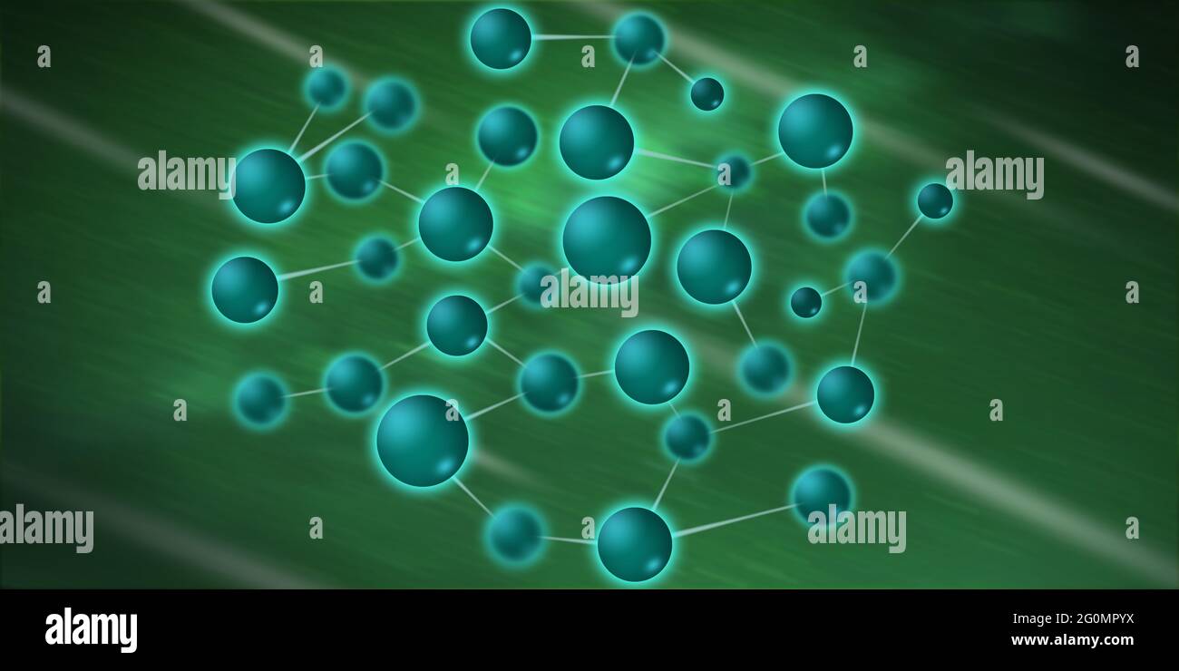 Illustration of a network concept Stock Photo - Alamy