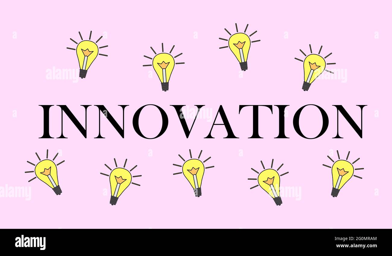Illustration of an innovation concept Stock Photo - Alamy