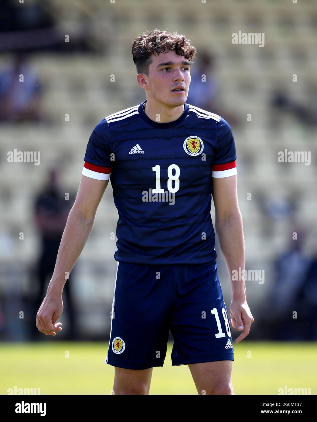 Scotland's Kyle Joseph during the International Friendly at C&G Systems ...