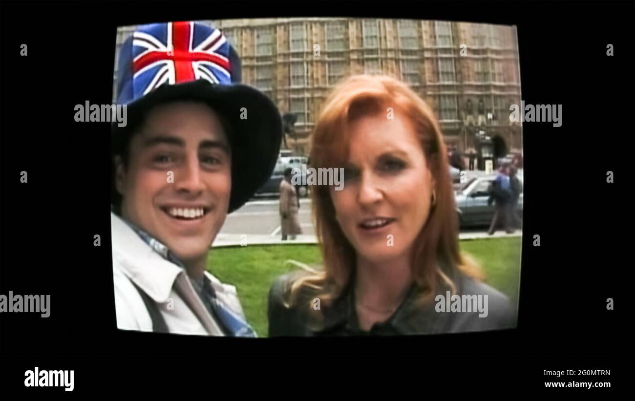 USA. Matt LeBlanc and Sarah Ferguson ( Fergie ) in a scene from (C)NBC ...