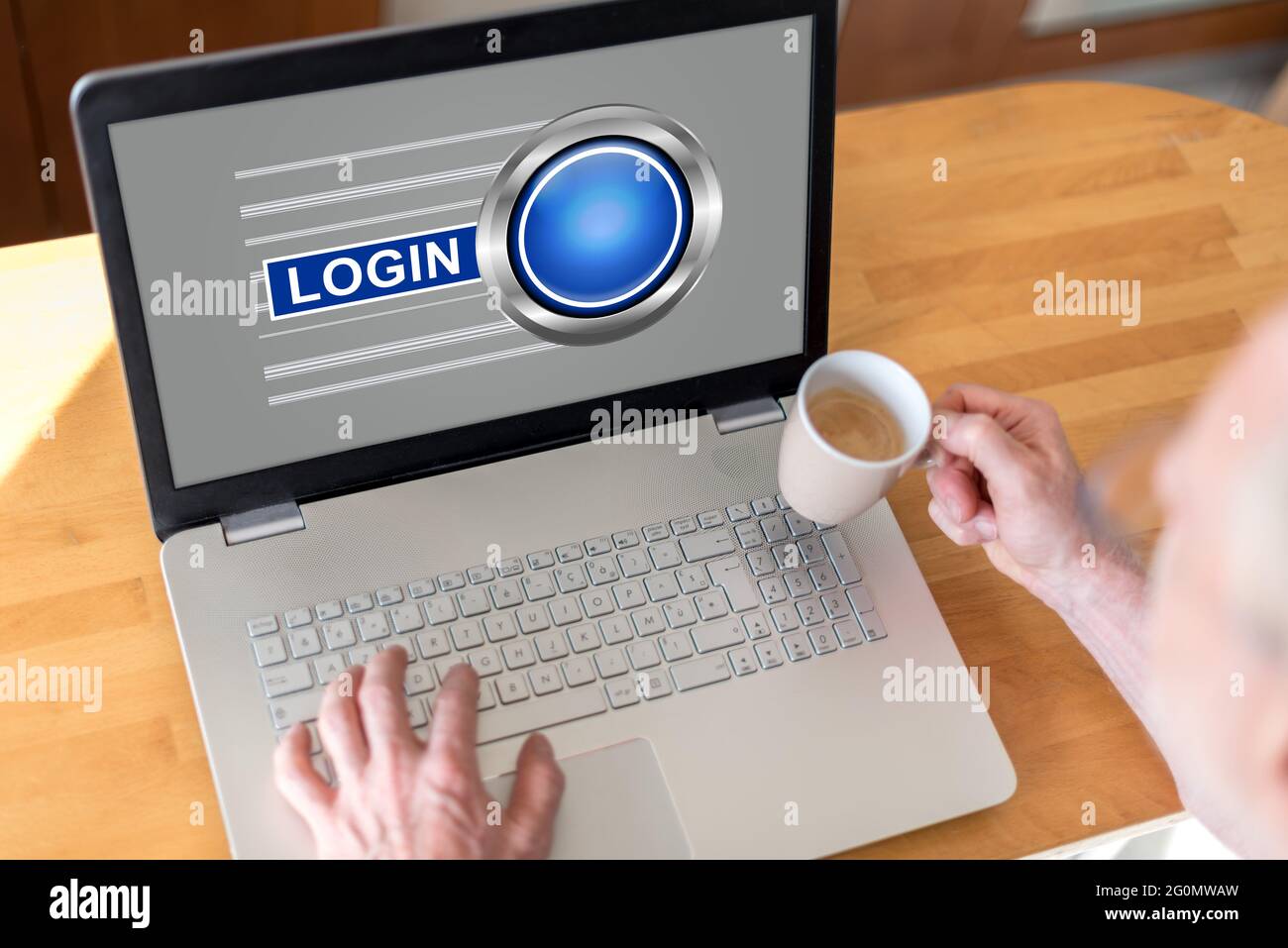 Signin illustration hi-res stock photography and images - Alamy