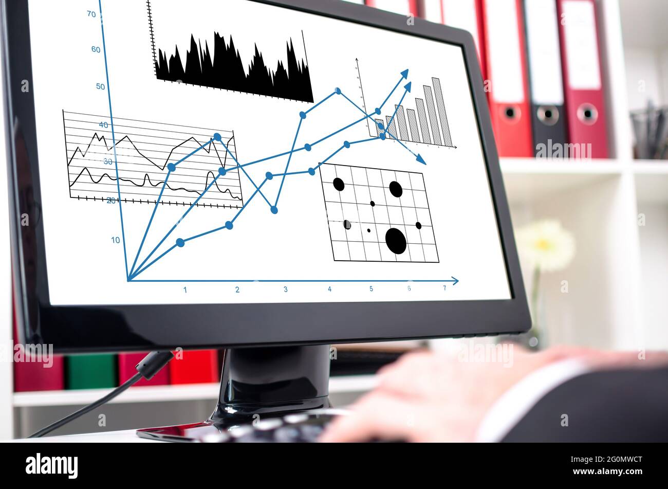 Business analysis concept shown on a computer screen Stock Photo - Alamy