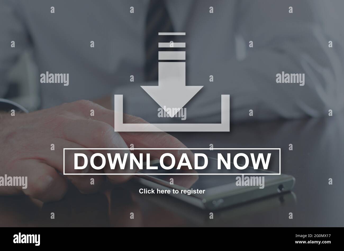 Download concept illustrated by a picture on background Stock Photo - Alamy