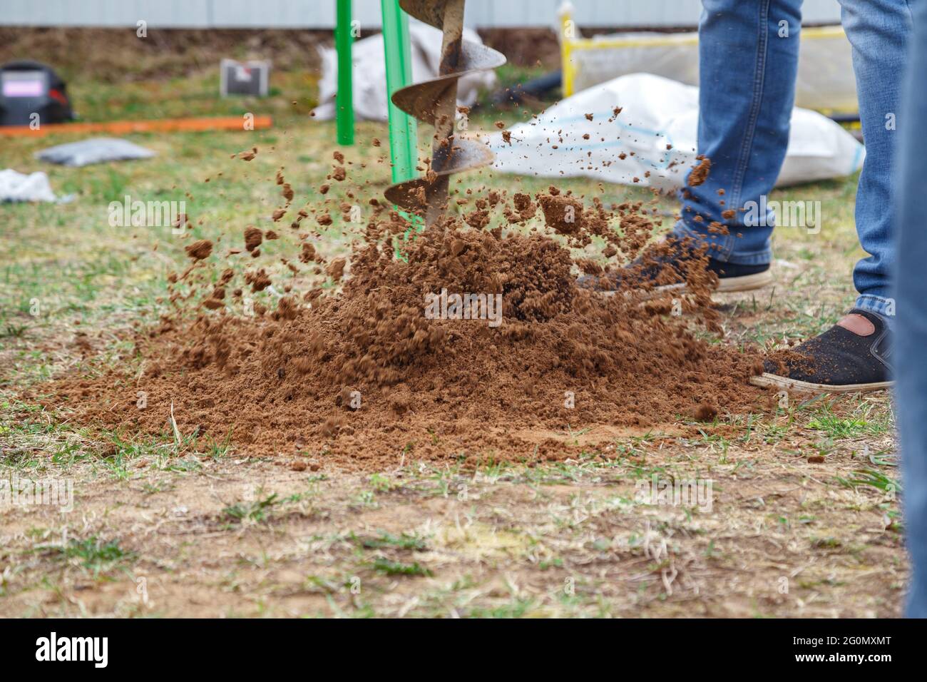 Drilling iron by hand hi-res stock photography and images - Alamy