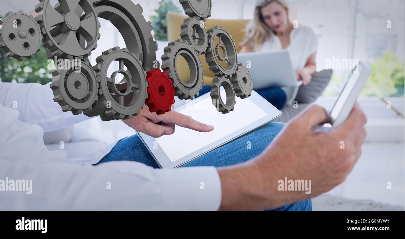 3d man and woman hi-res stock photography and images - Alamy