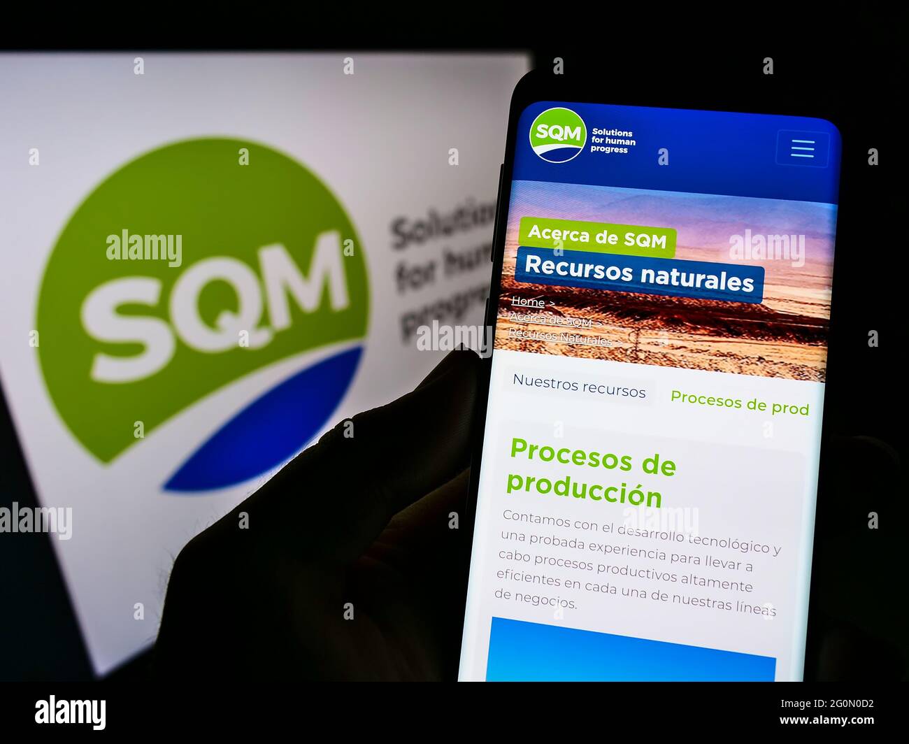 Sqm Chile Logo