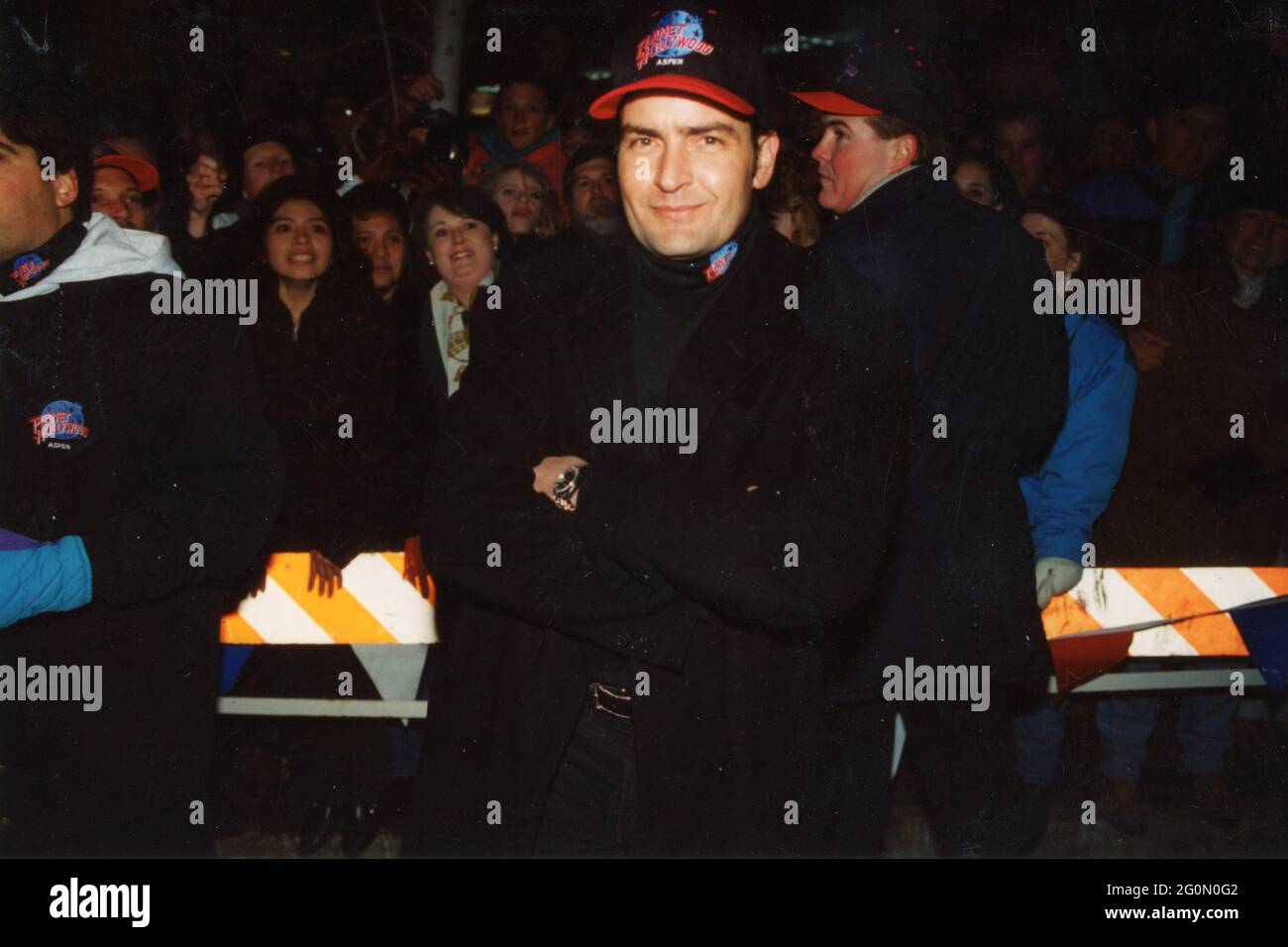 Los Angeles.CA.USA. LIBRARY. Charlie Sheen. Planet Hollywood. Early ...