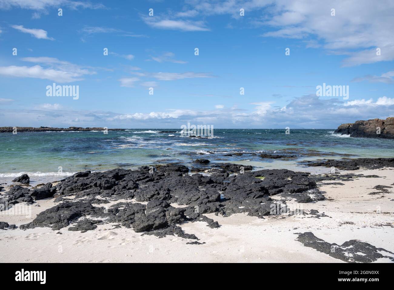 Port na Ba on the Isle of Mull Stock Photo - Alamy
