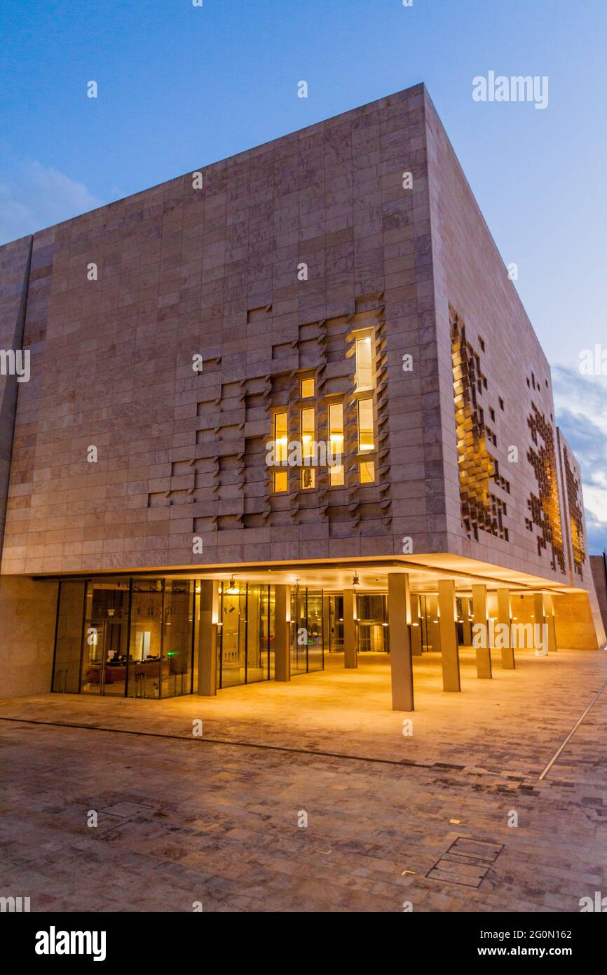 New Parliament Building in Valletta, capital of Malta Stock Photo - Alamy