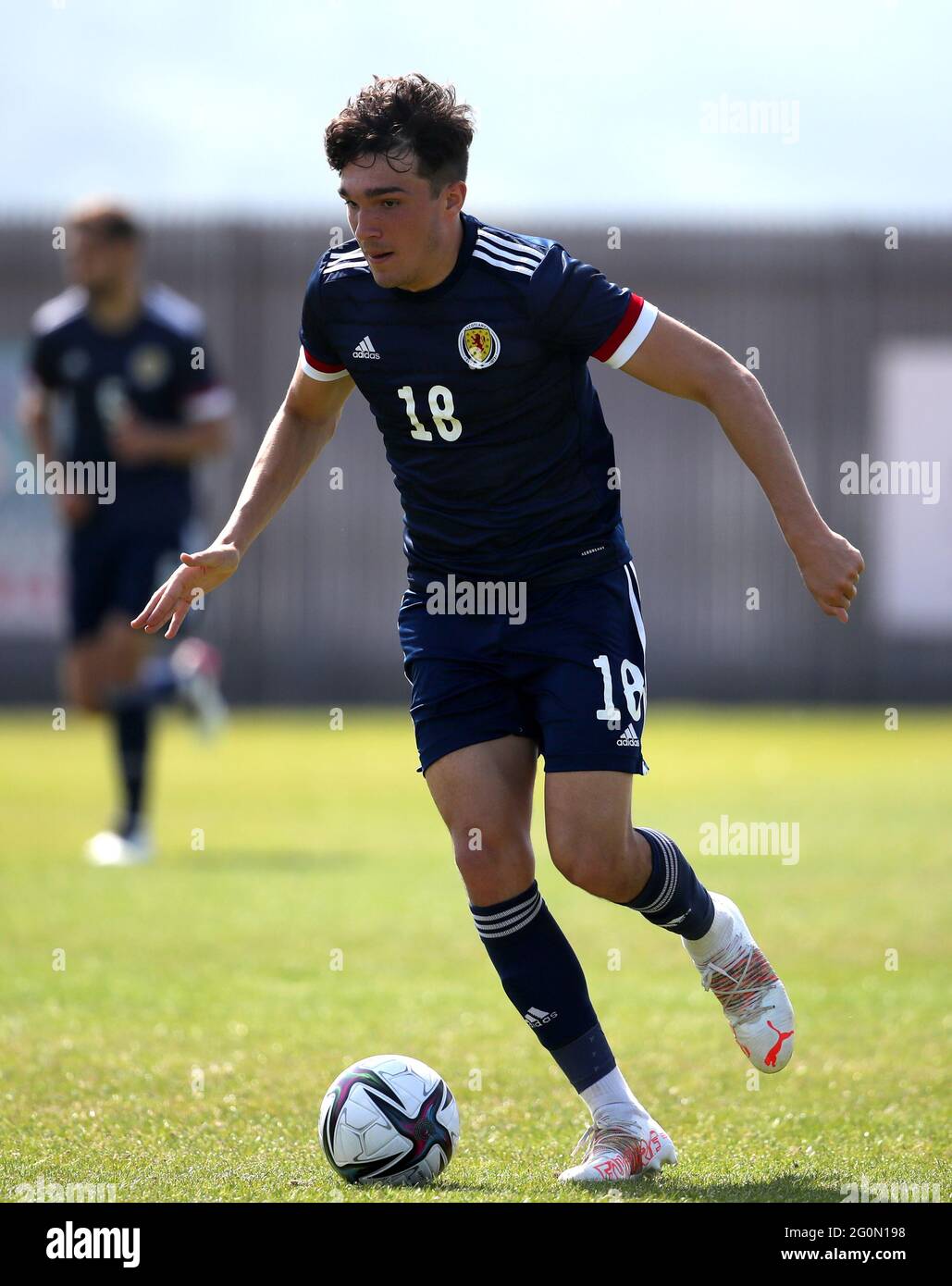 Scotland's Kyle Joseph during the International Friendly at C&G Systems ...