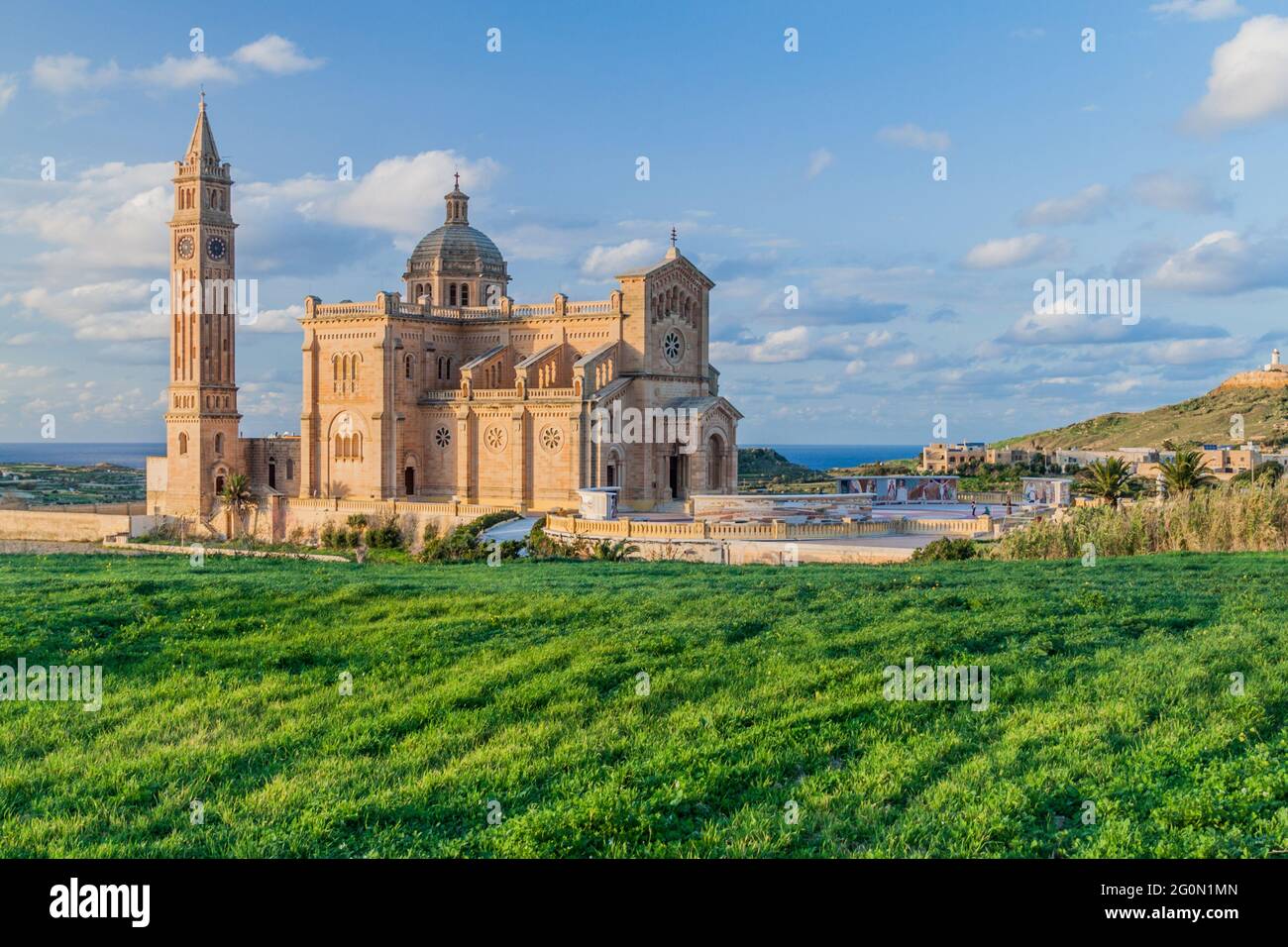 Basilica of the National Shrine of the Blessed Virgin of Ta' Pinu on ...