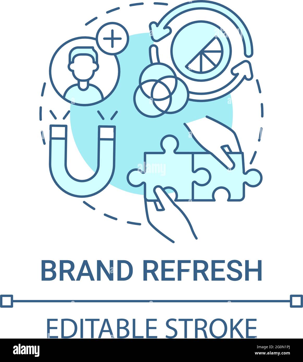 Rebranding concept Stock Vector Images - Alamy