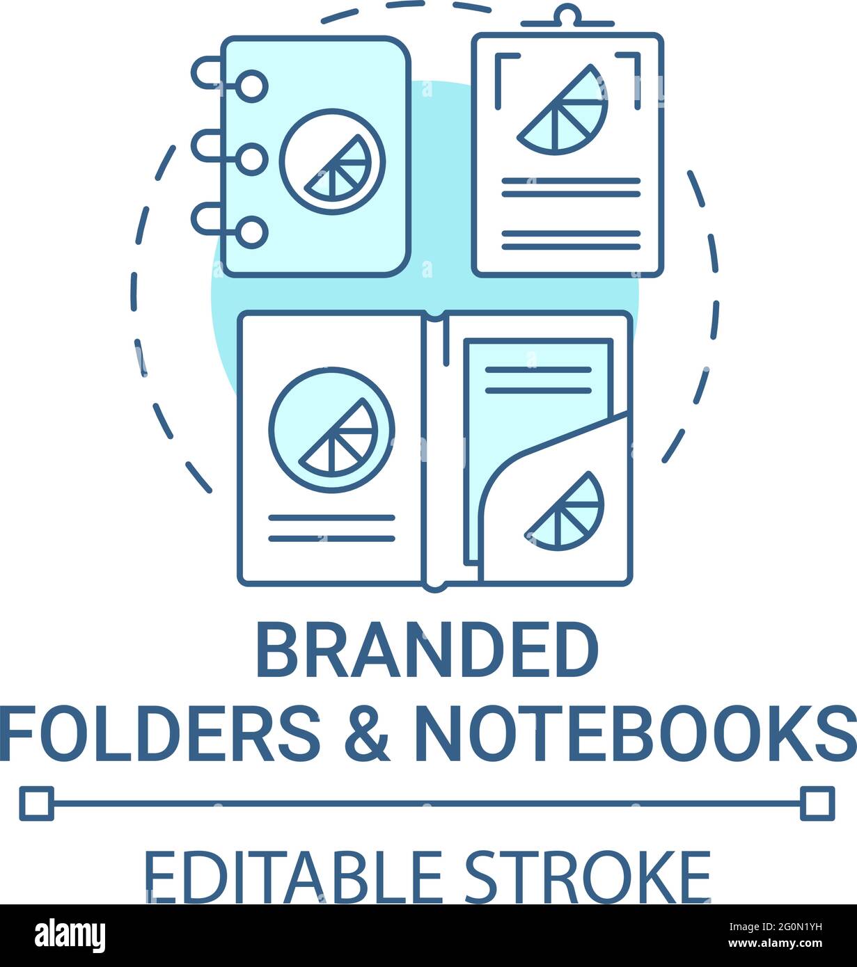 Notebook production Stock Vector Images - Alamy