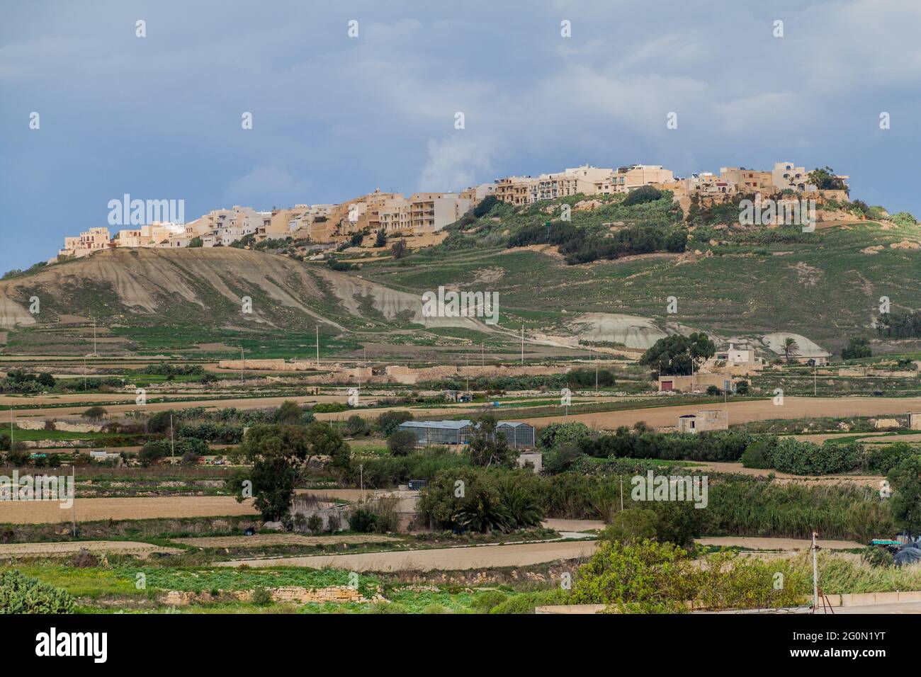 Zebbug village on the island of Gozo, Malta Stock Photo - Alamy