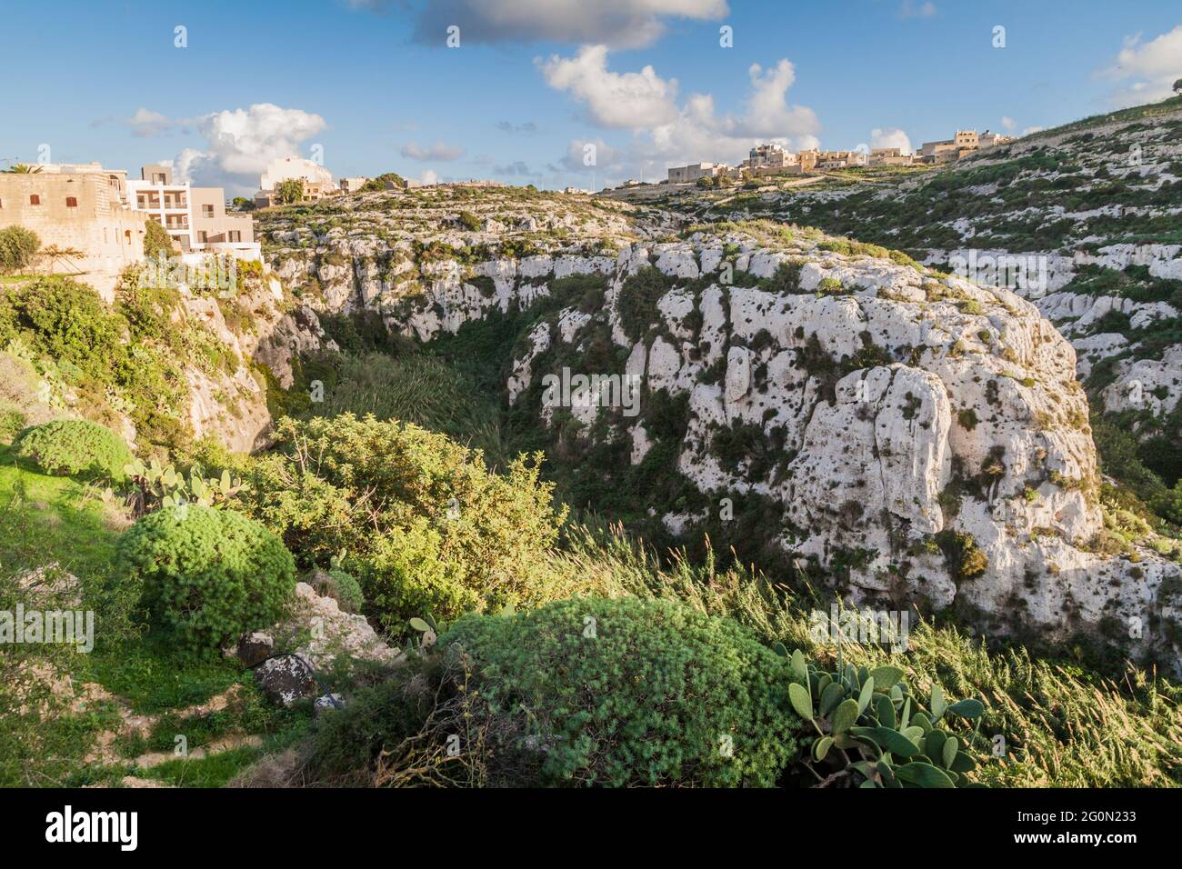 Landscape of the island of Gozo, Malta Stock Photo - Alamy