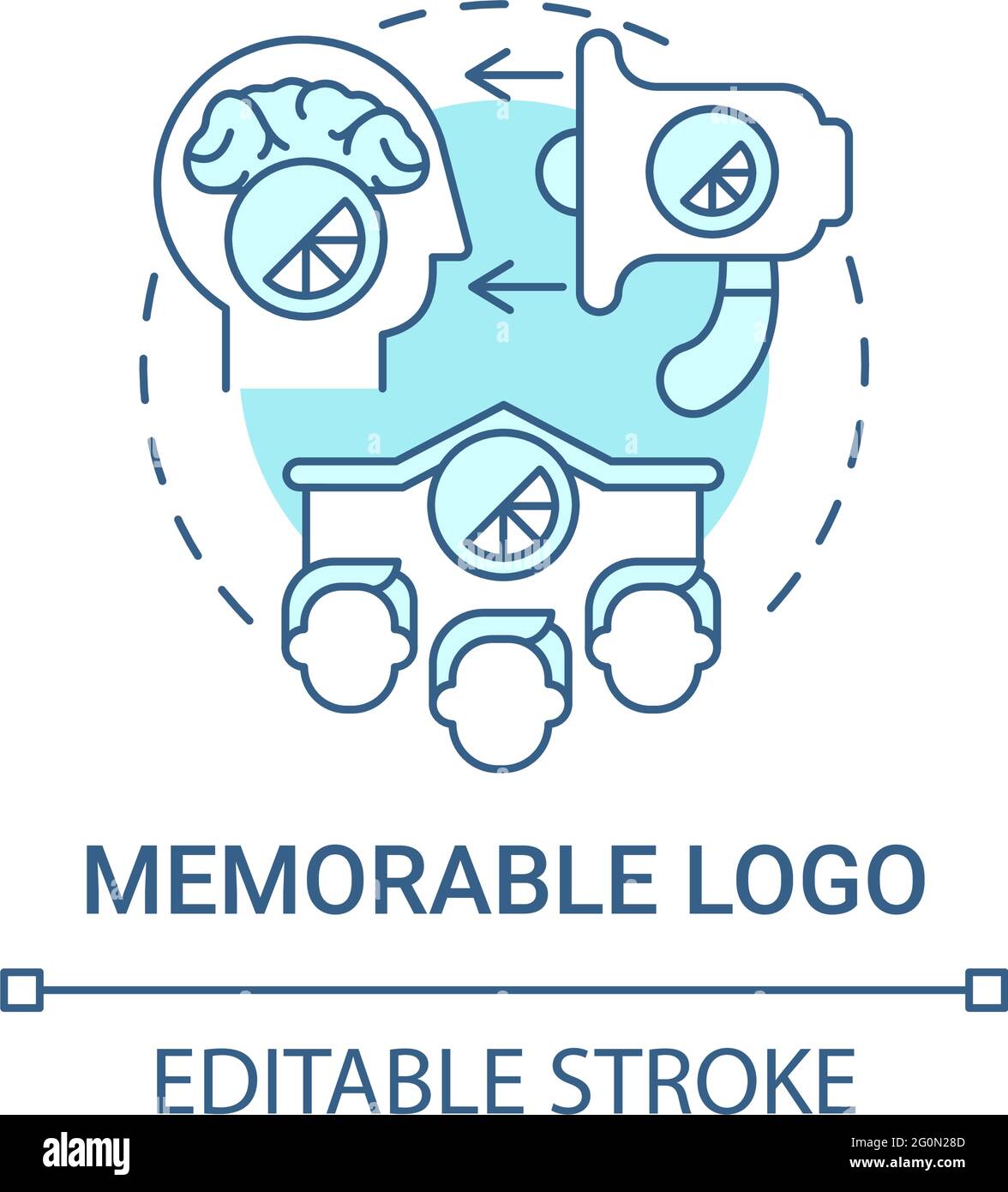 Memorable logo concept icon Stock Vector Image & Art - Alamy