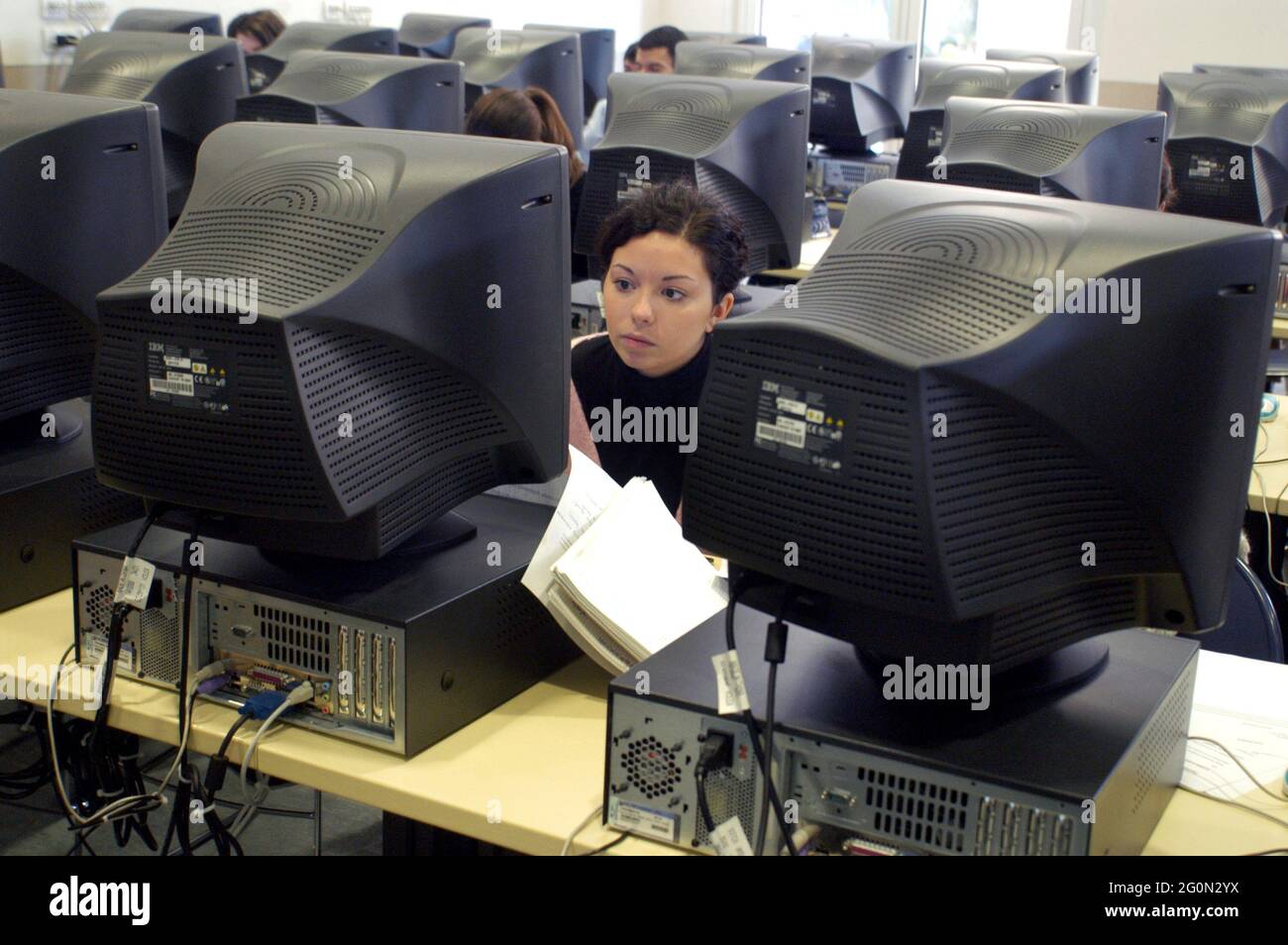 Milan (Italy), commercial university Luigi Bocconi Stock Photo - Alamy