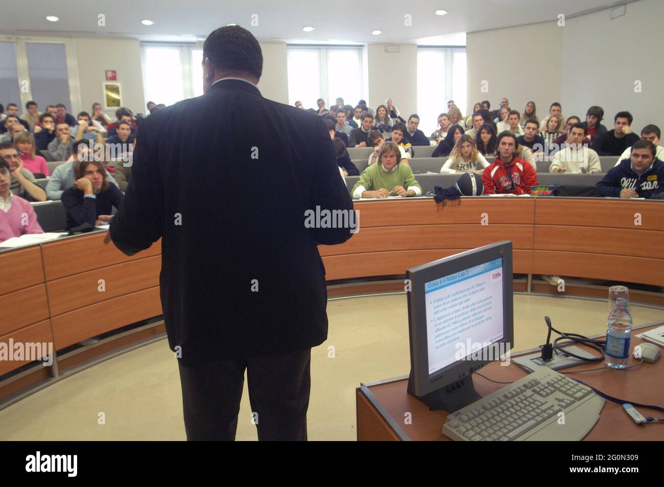 Milan (Italy), commercial university Luigi Bocconi Stock Photo - Alamy