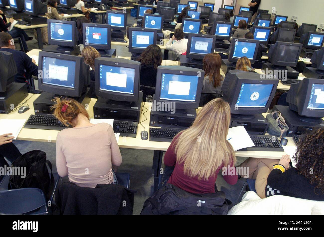 Milan (Italy), commercial university Luigi Bocconi Stock Photo - Alamy
