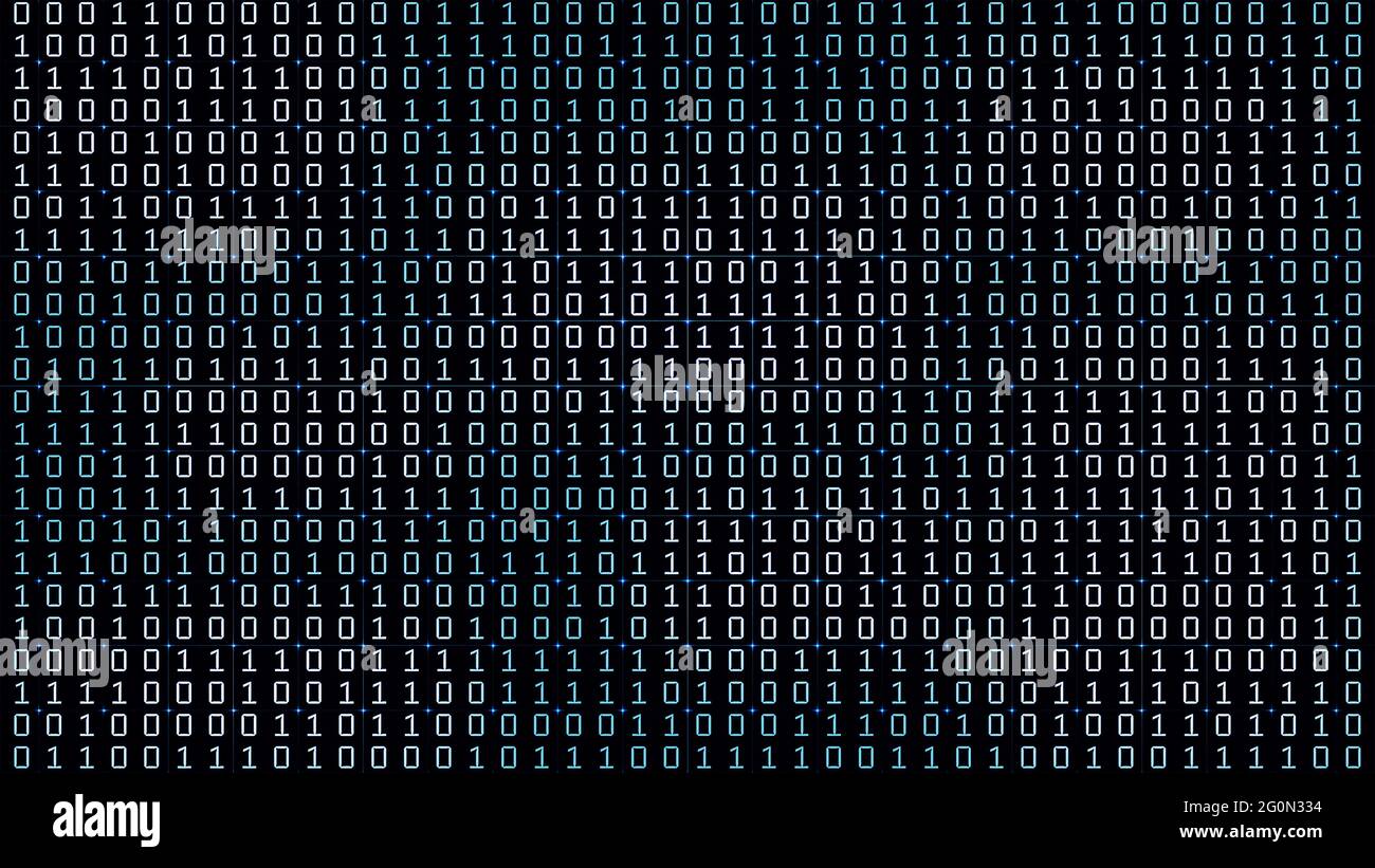 Binary code in the future digital abstract background. Modern ... Binary code in the future digital abstract background. Modern ...