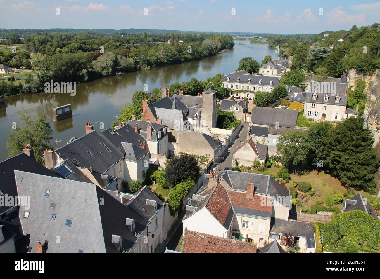 Amboise panorama loire river hi-res stock photography and images - Alamy
