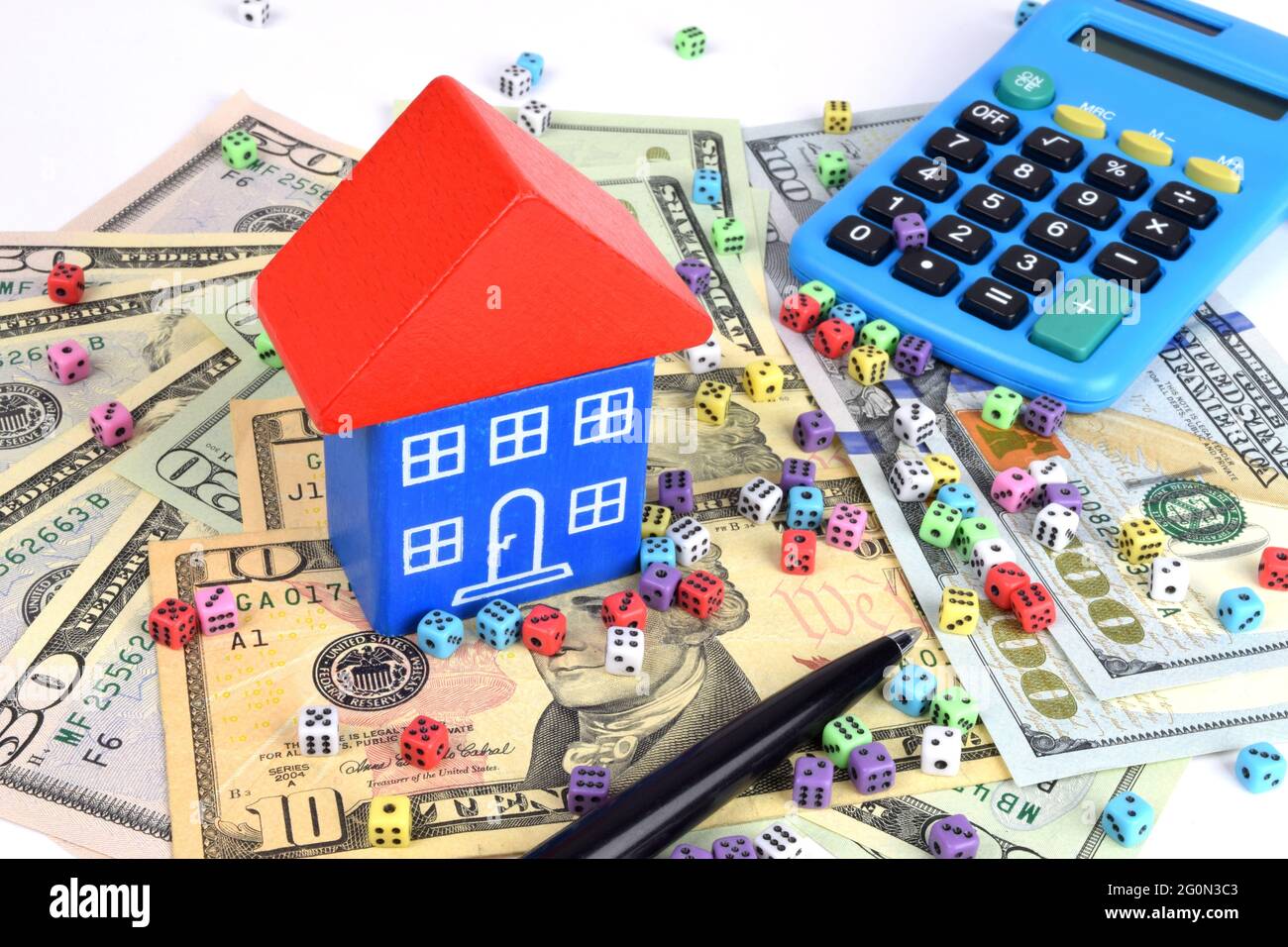 Real estate america metaphor hi-res stock photography and images - Alamy