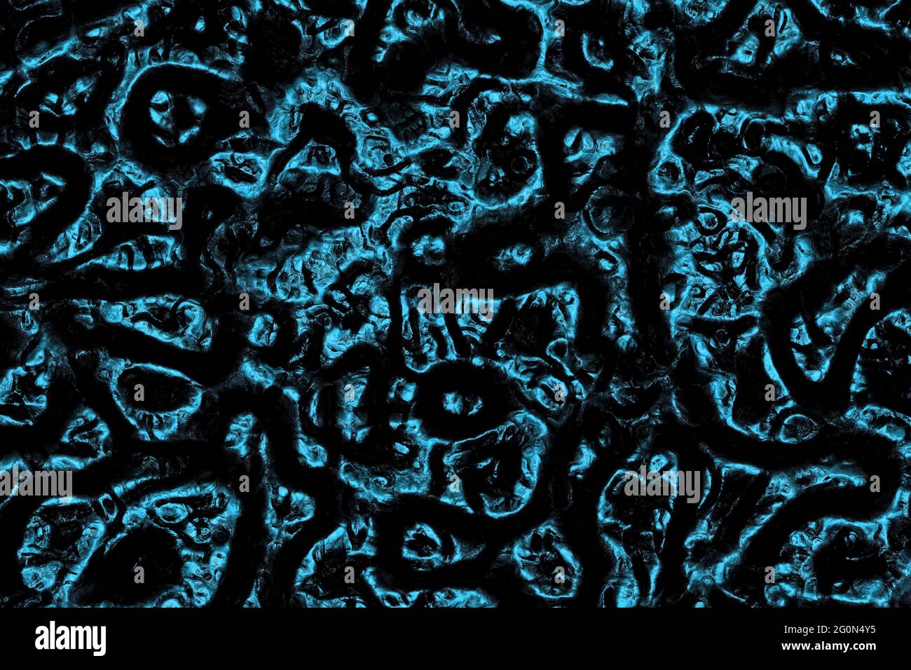 amazing light blue shadowy scary rough digital drawn texture or ...