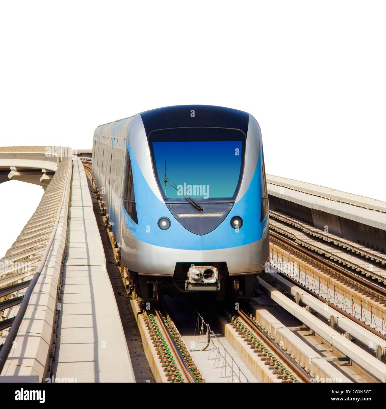 modern metro or train for high speed public transportation Stock Photo ...