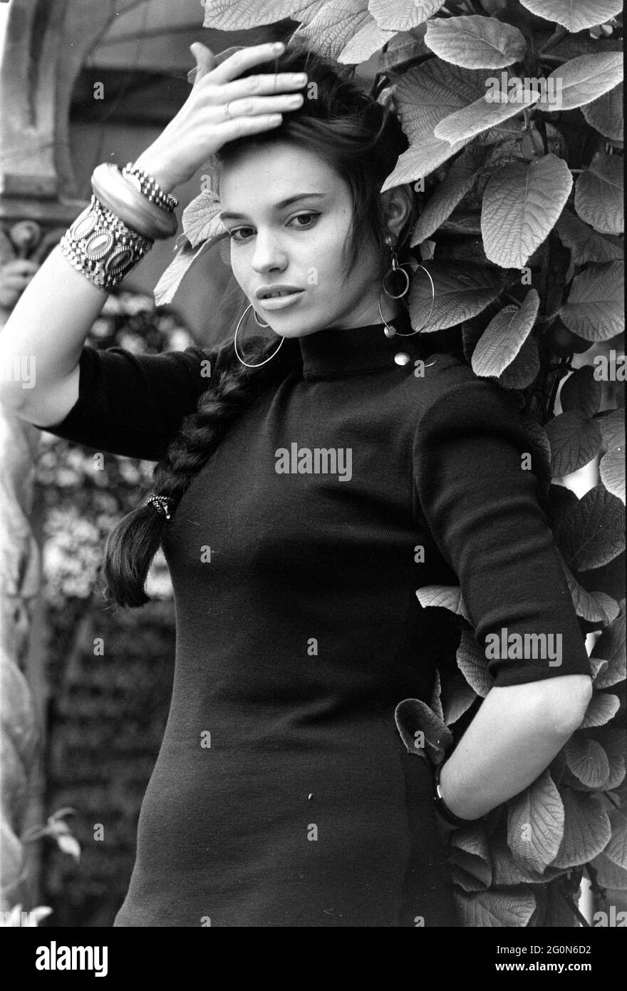 1.9.1986 Beatrice Dalle, star of French film Betty Blue at London ...